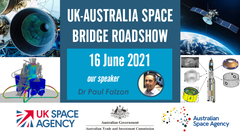Paul Falzon presents at UK-Australia Space Bridge Science & Technology ...