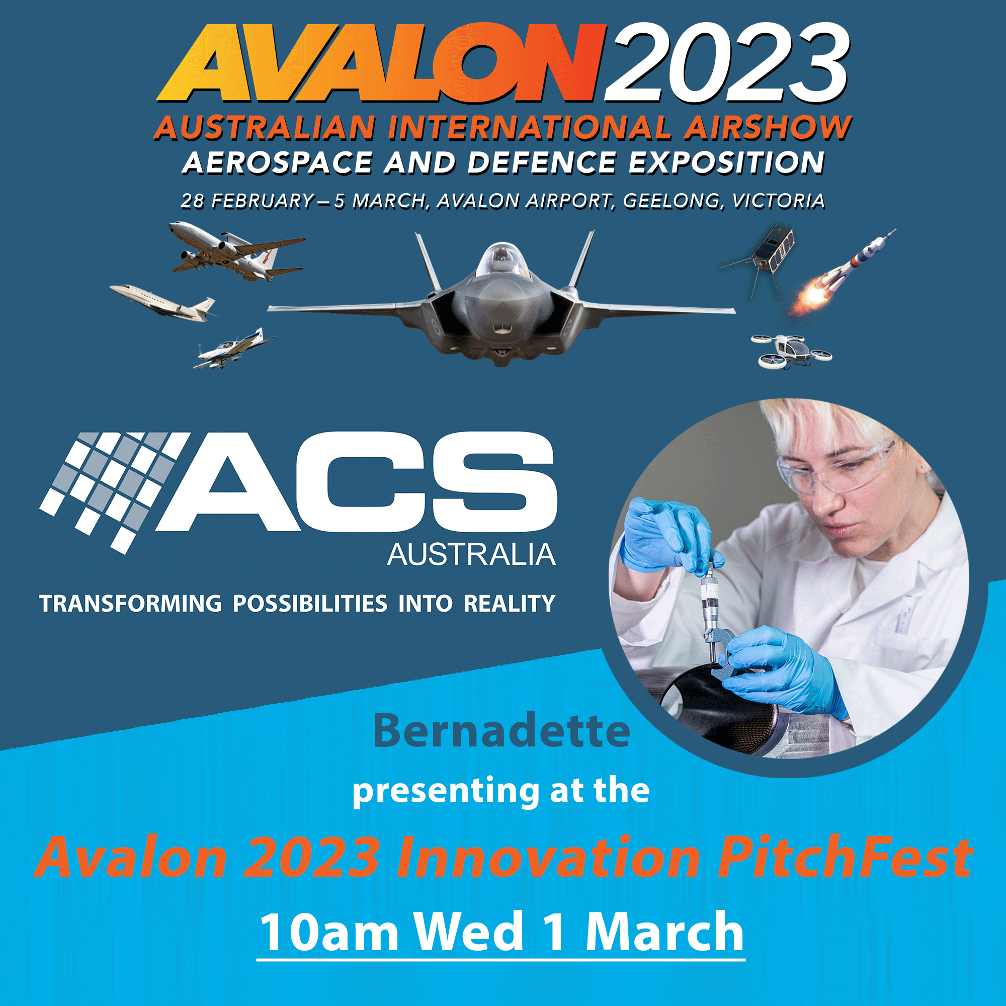 ACS Australia at Avalon Airshow 2023! - Advanced Composite Structures ...